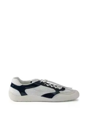 Prada Speedrock Elasticated Geometric Sneakers - White