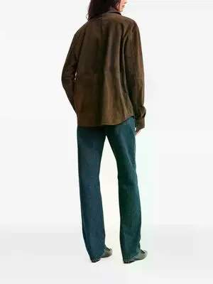 TOTEME Suede Overshirt Coat