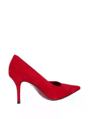 POTAMY Pointed Suede Pumps