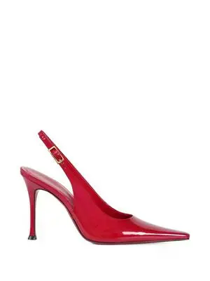 POTAMY Slingback Point-toe Pumps - Red