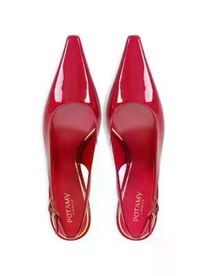 POTAMY Slingback Point-toe Pumps