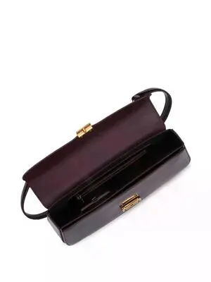 POTAMY Square Leather Shoulder Bag