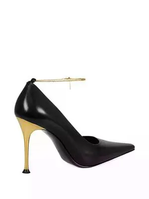 POTAMY Chain Stiletto Pumps