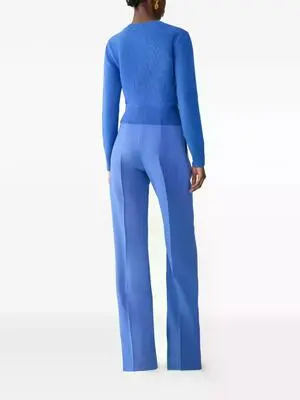 Carolina Herrera Wide-leg Diane Pants - Blue