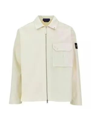 Stone Island Pocket Zip-up Overshirt - Neutrals