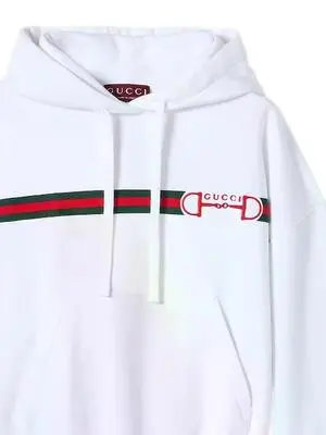 Gucci Striped Logo Hoodie
