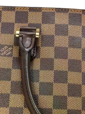 LOUIS VUITTON Venice Sac Plat Damier Pm Tote Bag - Brown