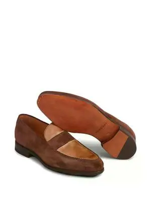 Bontoni Panelled Leather Loafers