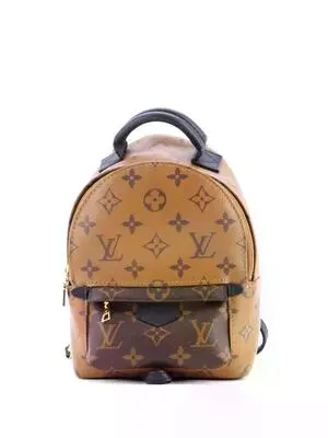 LOUIS VUITTON Palm Springs Reverse Monogram Canvas Mini Backpack - Brown