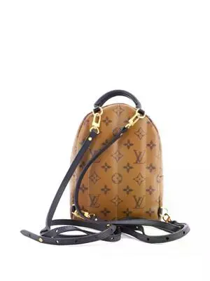 LOUIS VUITTON Palm Springs Mini Backpack Reverse Monogram Canvas
