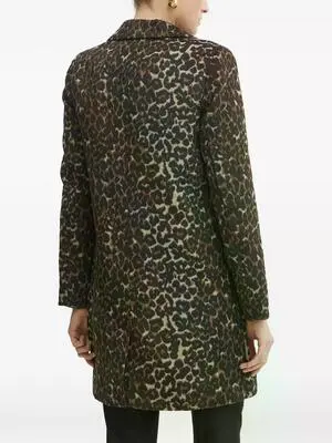 MORGAN Leopard-print Coat