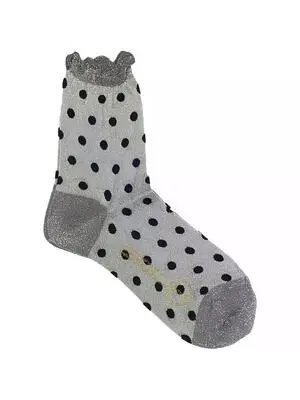 ANTIPAST Polka Dot-pattern Socks - Grey