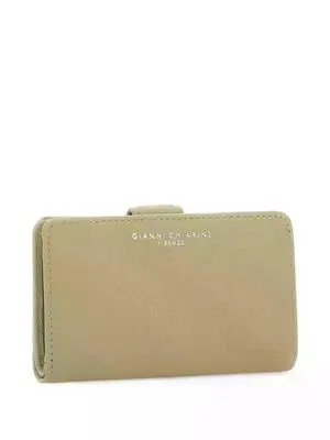 GIANNI CHIARINI Dollaro Pebbled Wallet - Neutrals