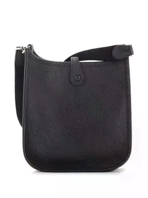 Hermès Evelyne Tpm Crossbody Bag Clemence Leather - Black