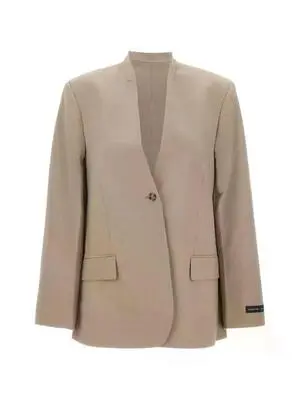 HERSKIND Single-button Blazer - Neutrals