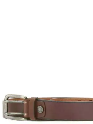 GIANNI CHIARINI Leather Belt - Brown