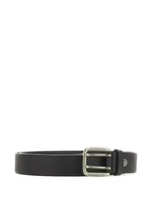 GIANNI CHIARINI Leather Belt - Black