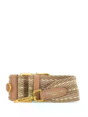 GIANNI CHIARINI Punto 50 Logo-print Shoulder Strap - Neutrals