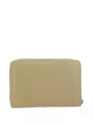 GIANNI CHIARINI Grain Pebbled Zip Wallet
