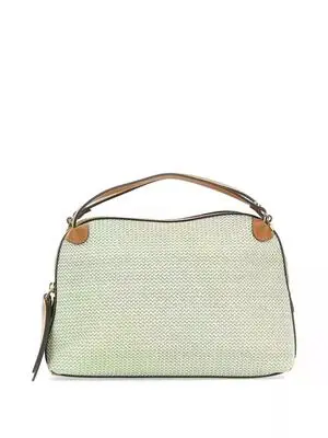 GIANNI CHIARINI Alifa Raffia Tote Bag - Green