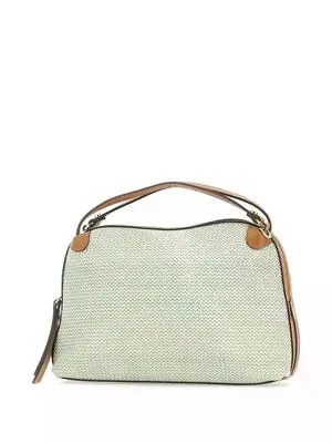 GIANNI CHIARINI Alifa Raffia Tote Bag - Green
