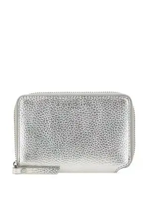 GIANNI CHIARINI Dollaro Zip Wallet - Silver