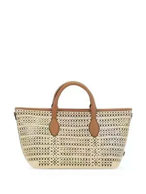 GIANNI CHIARINI Mashup Laser-cut Tote Bag - Neutrals