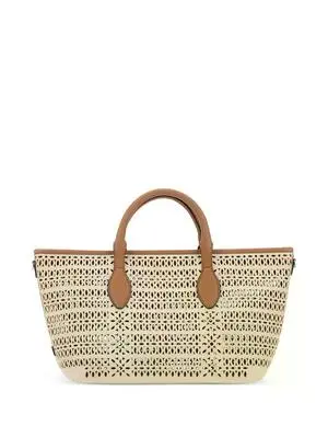GIANNI CHIARINI Laser-cut Tote Bag - Neutrals