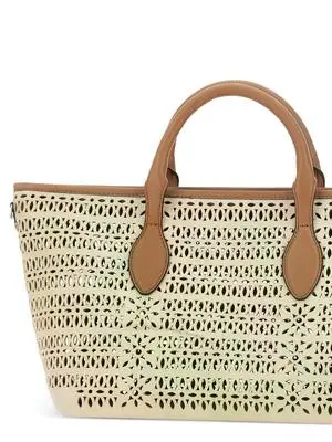 GIANNI CHIARINI Laser-cut Tote Bag - Neutrals