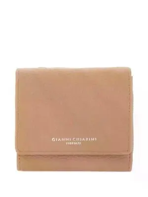 GIANNI CHIARINI Pebbled-leather Zip Wallet