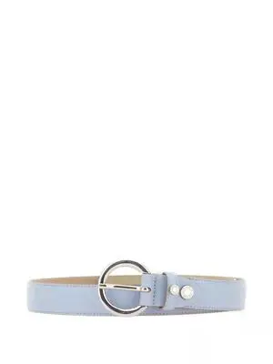 GIANNI CHIARINI Leather Belt - Blue
