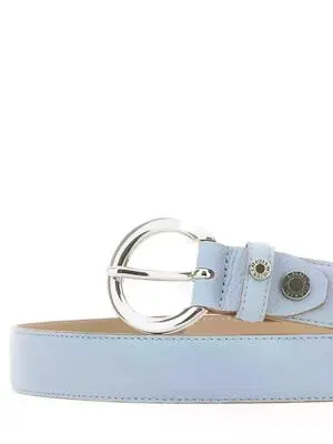 GIANNI CHIARINI Leather Belt - Blue