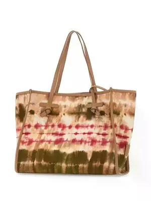 GIANNI CHIARINI Marcella Tie-dye Shoulder Bag - Neutrals
