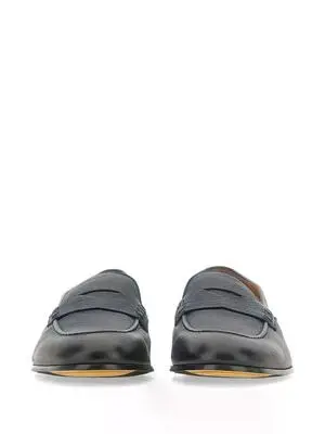 DOUCAL'S Penny Leather Loafers