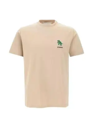 Iceberg Dinosaur Logo Cotton T-shirt - Neutrals