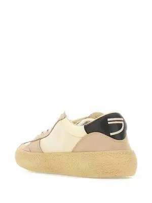 PURAAI Panelled Lace-up Sneakers - Neutrals