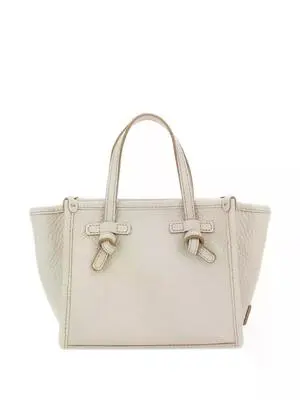 GIANNI CHIARINI Miss Marcela Textured Tote Bag - Neutrals
