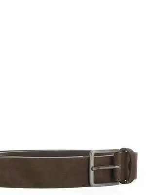 GIANNI CHIARINI Leather Belt - Brown