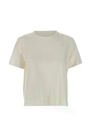 KAOS Crew-neck Side-slits T-shirt - Neutrals