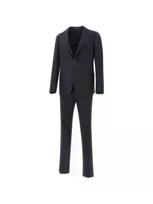 Tagliatore Two-button Virgin-wool Suit - Blue