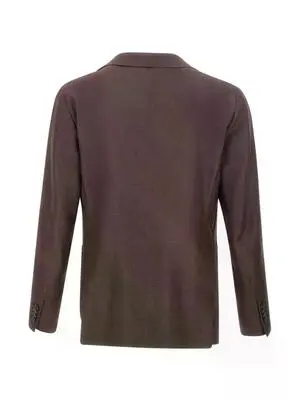 Tagliatore Single-breasted Blazer - Brown