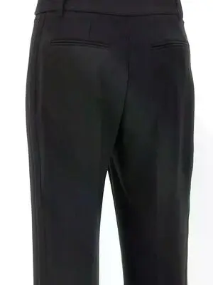 Elisabetta Franchi Tailored Cropped Trousers - Black
