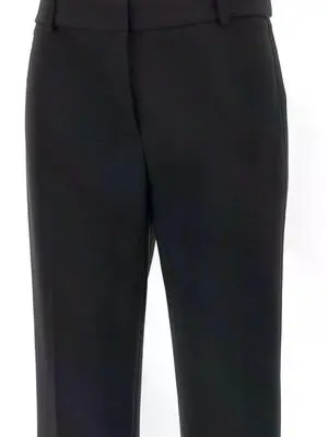 Elisabetta Franchi Tailored Cropped Trousers - Black