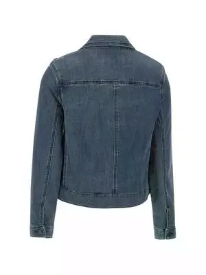 ELENA MIRO` Sequin-embellished Denim Jacket