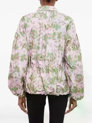 Giambattista Valli Floral-pattern Drawstring Jacket