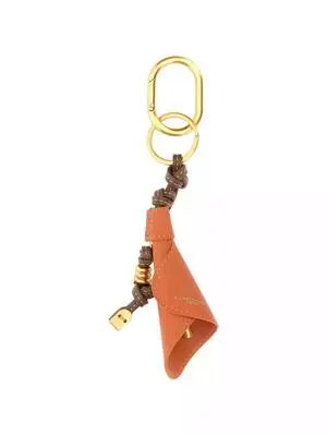 GIANNI CHIARINI Knotted Keyring - Orange