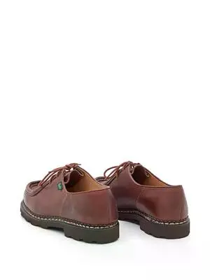 Paraboot Logo-detail Boat Shoes - Brown