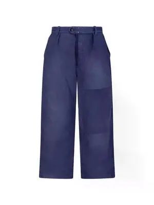 MAISON MARGIELA Belt-loops Trousers - Blue