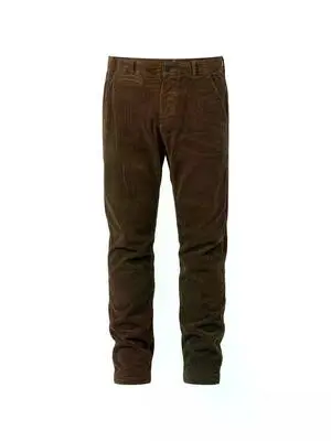HANNES ROETHER Corduroy Trousers - Brown