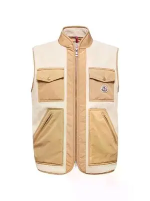 Moncler Patch-pocket Gilet - Neutrals